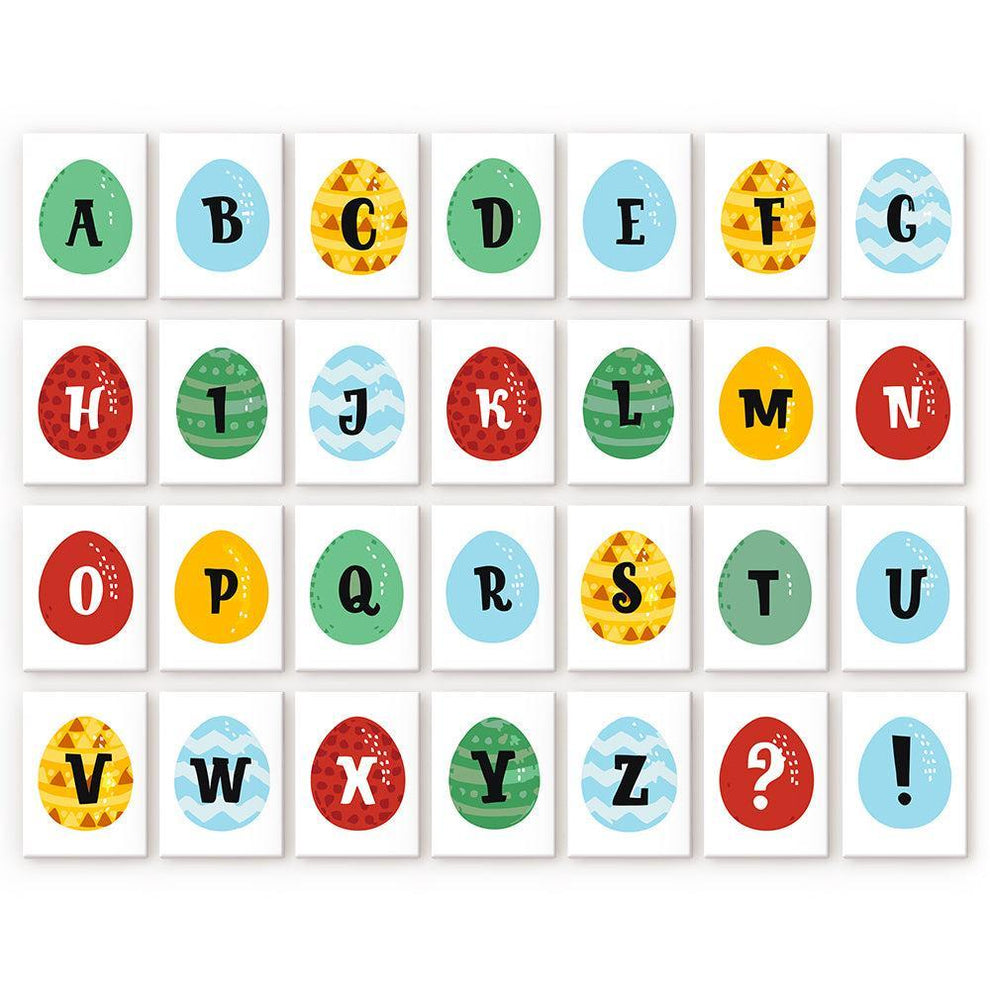 Paint by Numbers – Alphabet Painting Kit | A to Z Easter Egg Letters ...
