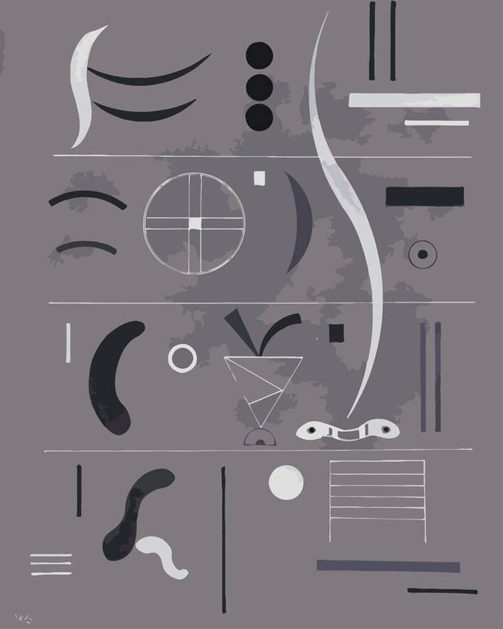 Wassily Kandinsky - Paint by Numbers 🎨 Abstract Art Masterpieces ...