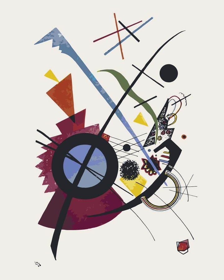 Wassily Kandinsky - Paint by Numbers 🎨 Abstract Art Masterpieces ...